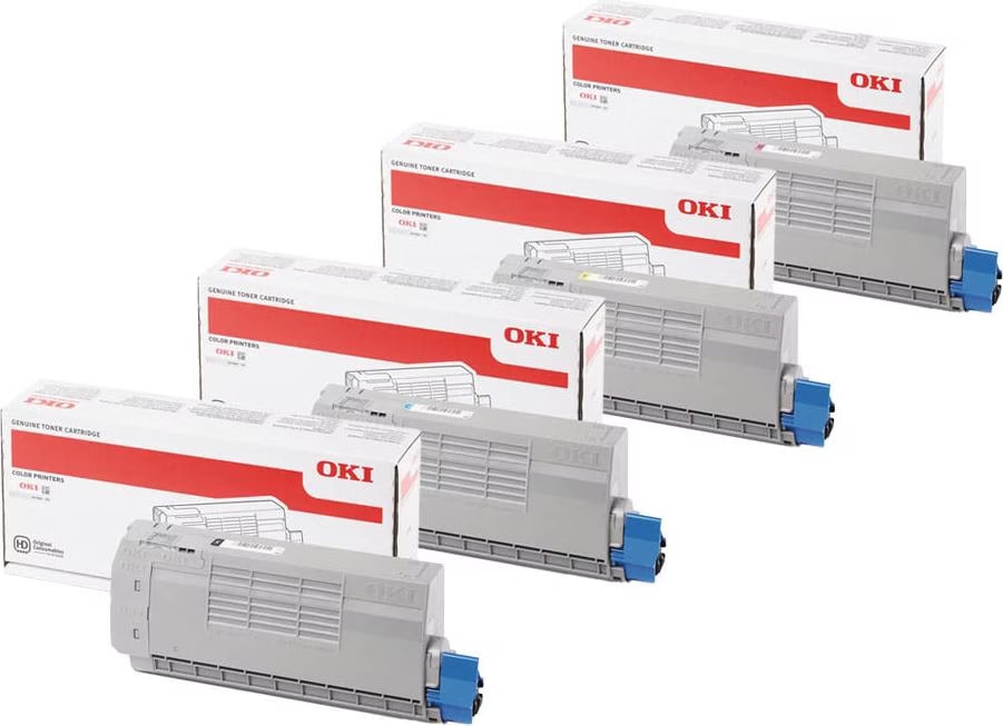 OKI Original OKI C712 SET Multipack / Set mit allen vier Farben (M, C ...
