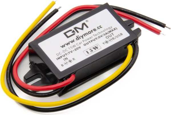 Purecrea 7-20V auf 5V 3A DC-DC Buck Converter Step Down Modul - digitec