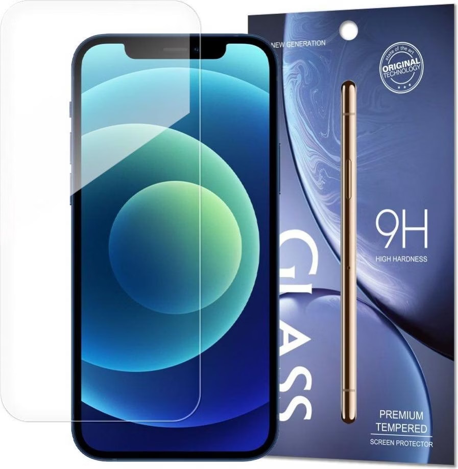 Hurtel Tempered Glass Panzerglas Schutzglas 9H für iPhone 12 Pro ...