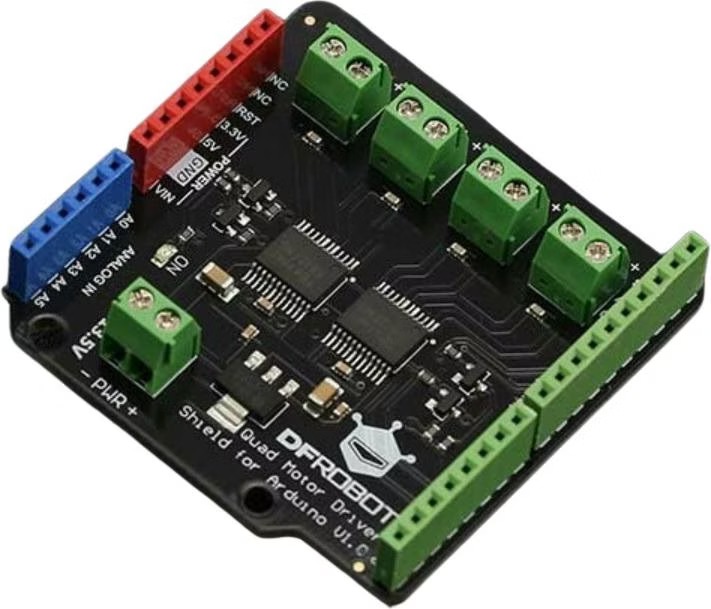 DFRobot Quad DC Motor Driver Shield für Arduino - kaufen bei Digitec