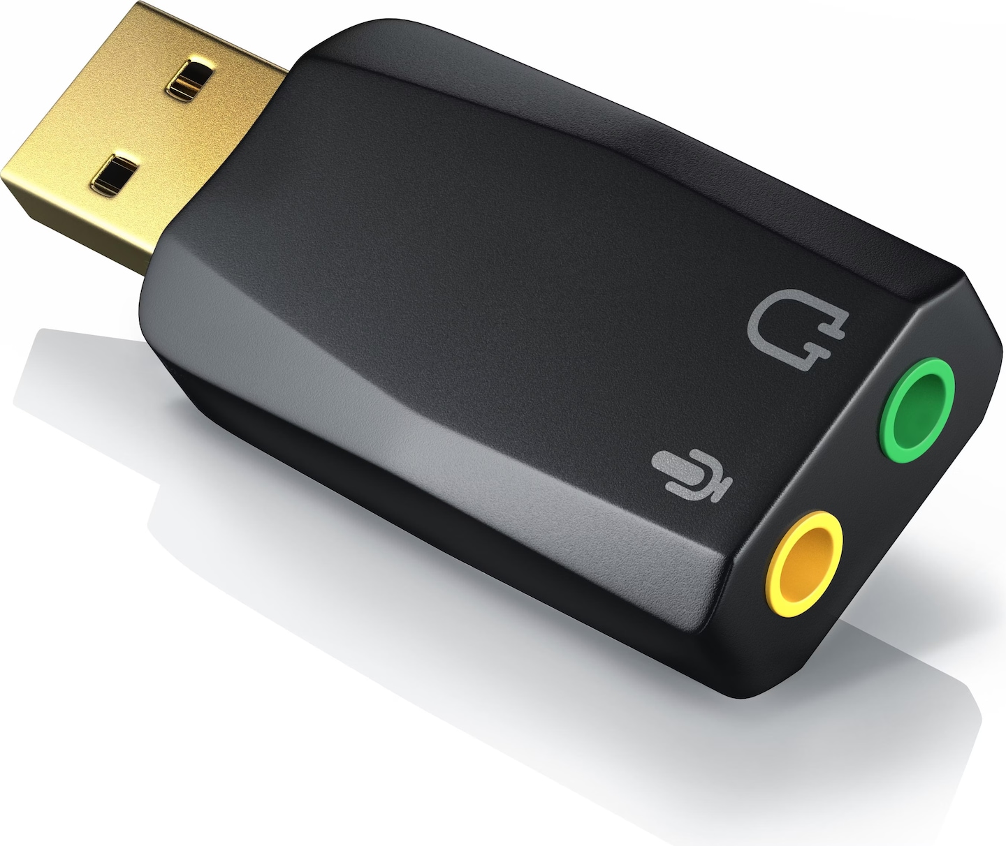 CSL USB Soundkarte 5.1 Kanäle, Extern, 5.1 Virtual Surround, Line-Out ...