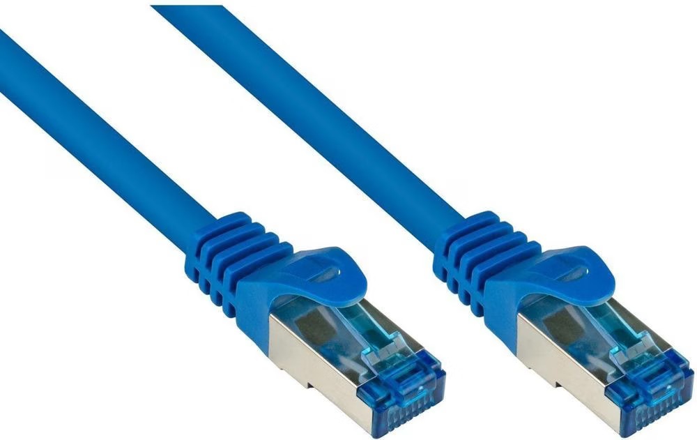 Kabelmeister RNS® Patchkabel mit Rastnasenschutz, Cat. 6A, S/FTP, PiMF, halogenfrei, 500MHz ...