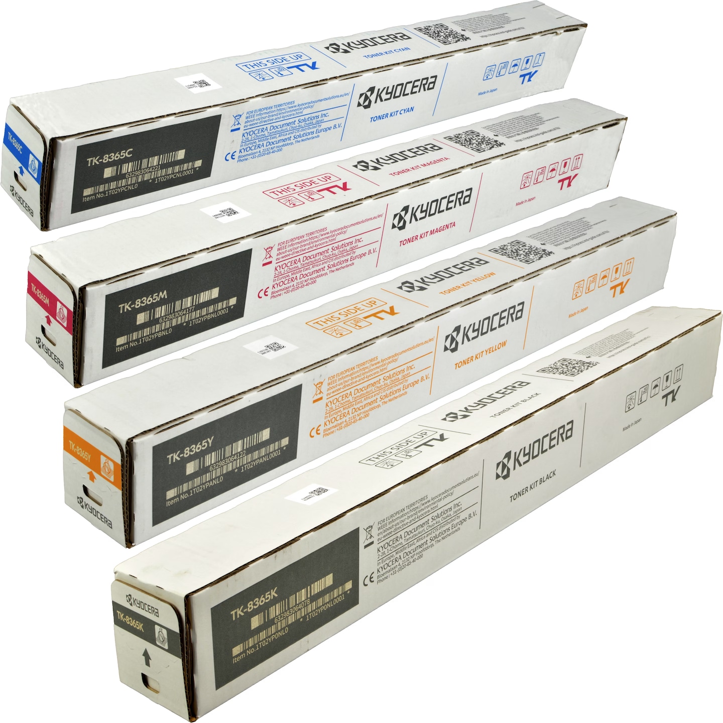 Kyocera 4 Kyocera toner TK-8365 Multipack K C M Y 4 couleurs - digitec