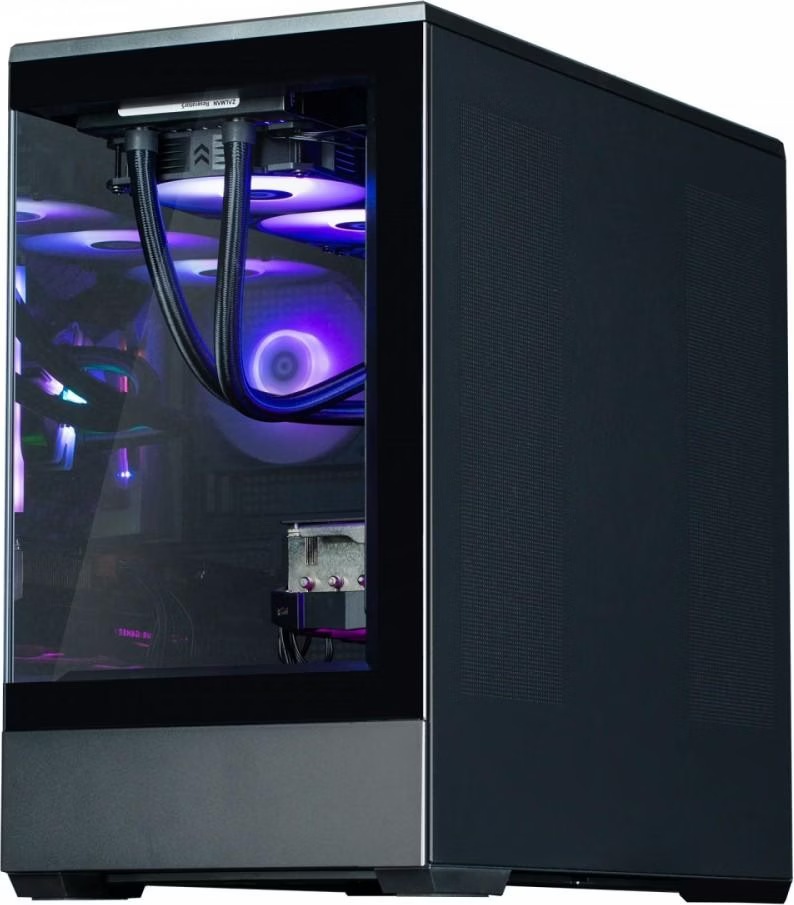 Zalman GHE Zalman P30 V2 micro-ATX case Tempered Glass Panoramic View ...