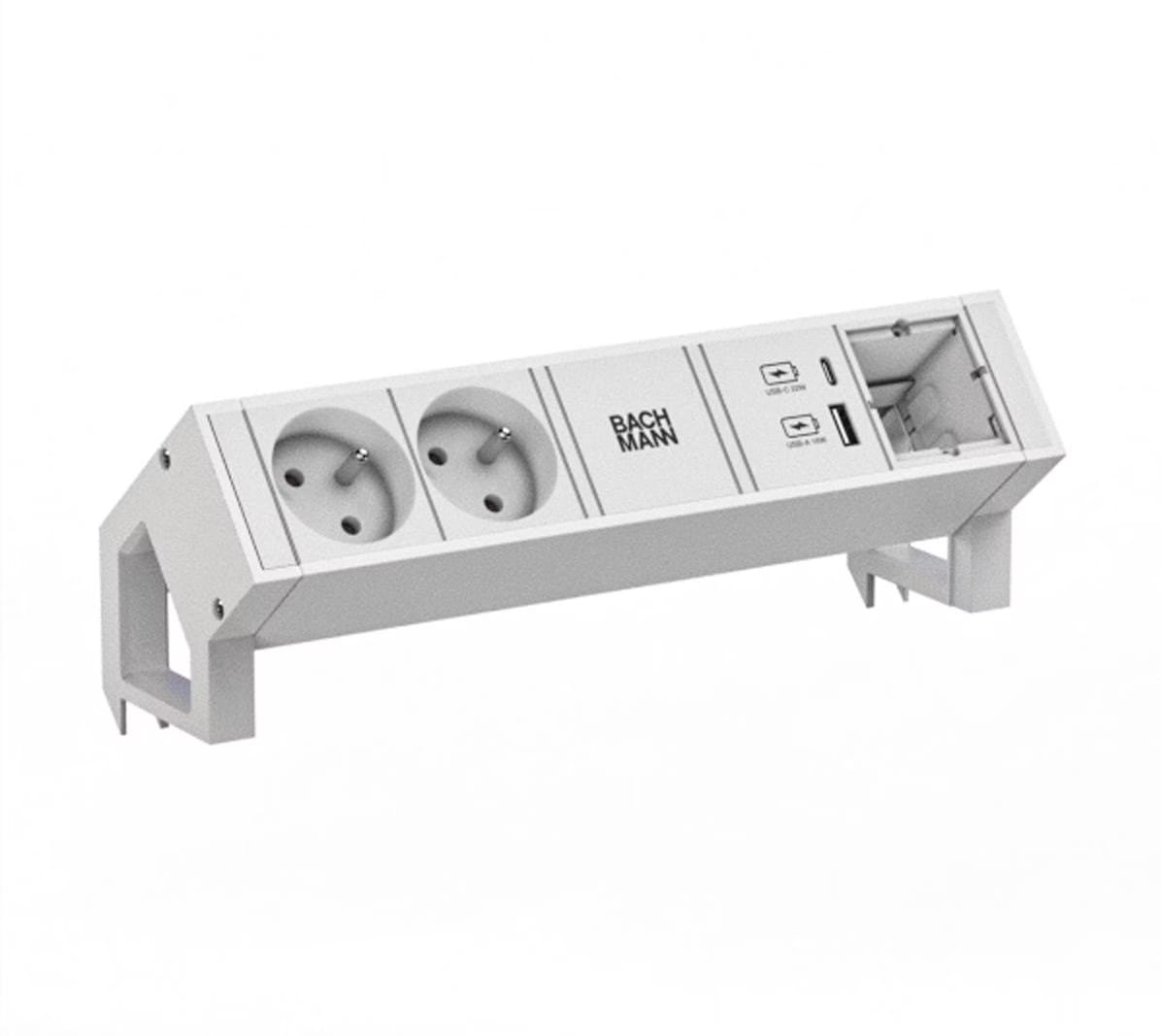 Bachmann BACH Steckdosenleiste (2 x, CEE 7/5, CEE 7/3, 0.20 m) - Digitec