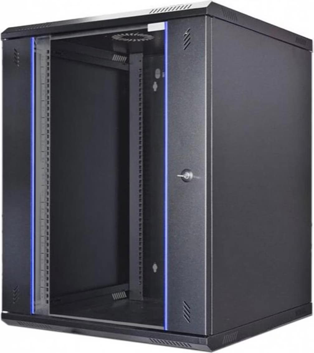 Wirewin Wandschrank 600X450X12U Pro 2nd Gen FP 19 / 12HE / Schwarz (12 ...