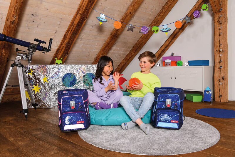 Step by Step Step by Step Ranzen-Set SPACE REFLECT "Star Shuttle Elio ...