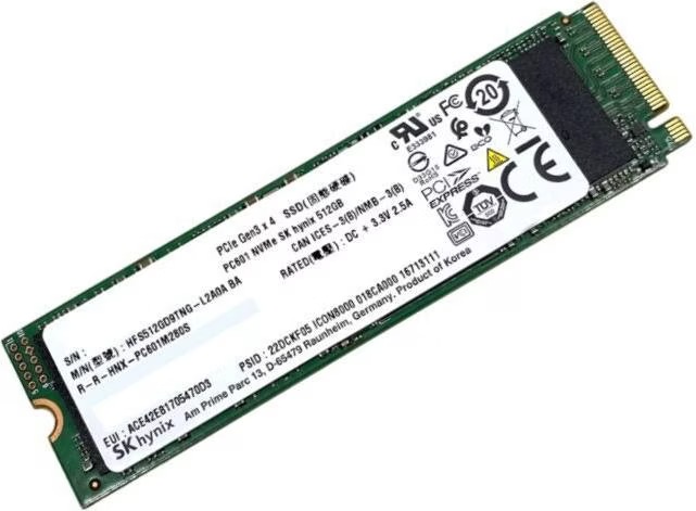 Dell SSDR,512,P34,80S2,HYNIX,PC711 (512 GB, M.2) - kaufen bei digitec