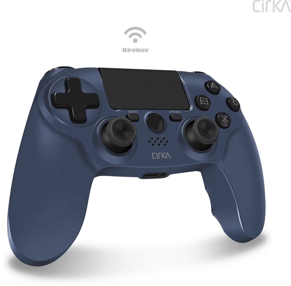 Hyperkin Nuforce Wireless Controller - PS4/ PC/ Mac (Twilight Blue ...