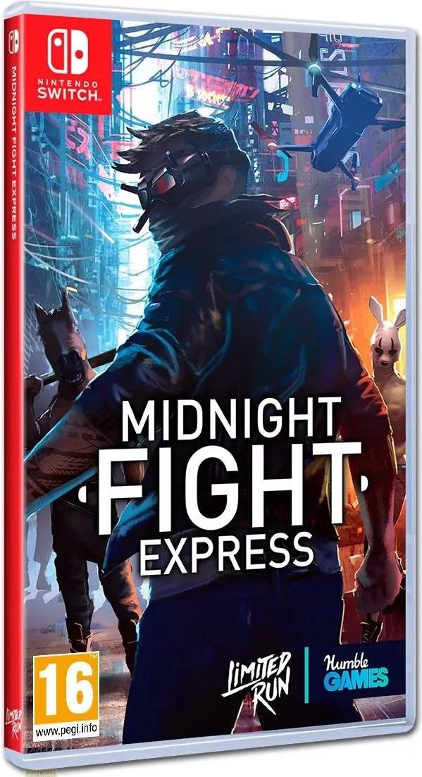 Limited Run Midnight Fight Express SWITCH UK (Switch, Switch Lite ...