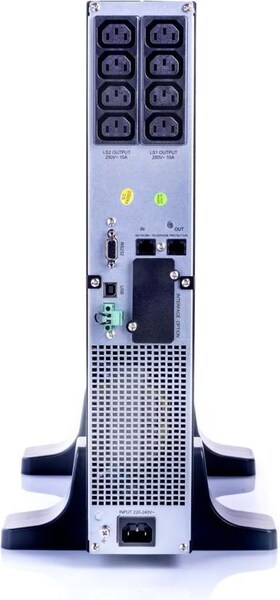 Allnet USV 2000VA Line-Interactive USB LCD-Display (1200 VA, Line ...