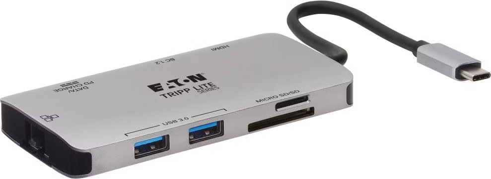 Eaton Station d'accueil USB-C 4K HDMI USB 3.2 Gen 1 USB-A Hub GbE ...