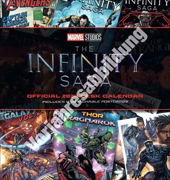 Marvel Postkartenkalender 2025 (16 x 17 cm, Deutsch) - Digitec
