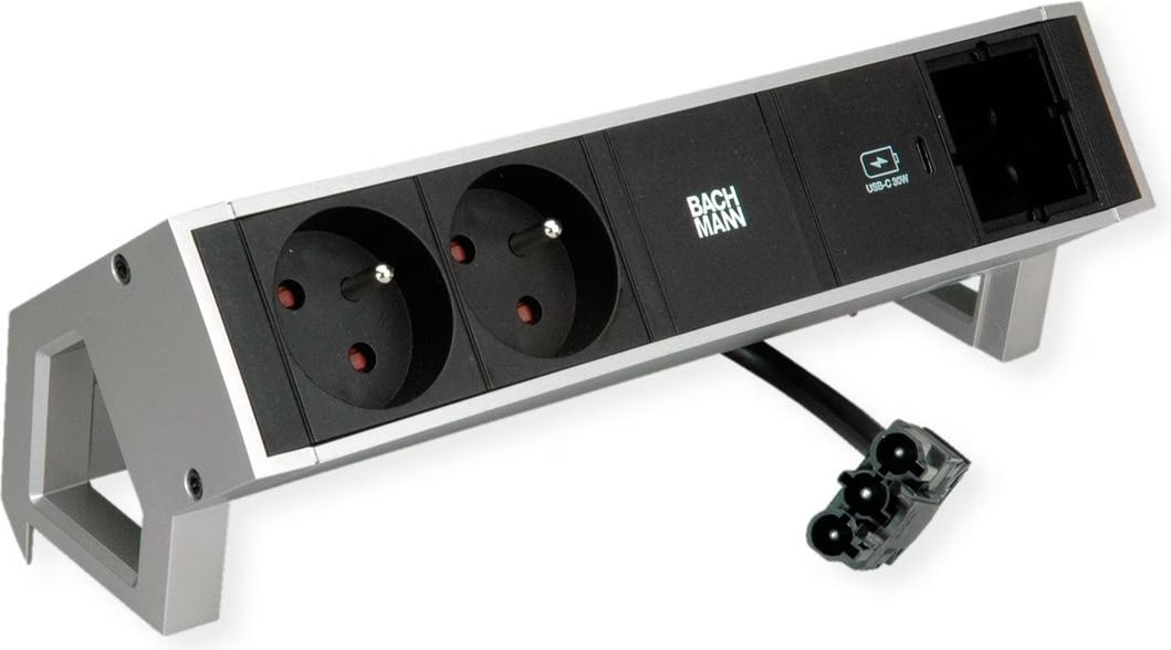 Bachmann Desk 2 - 2 AC outlets - Indoor - Type E - 1 unit(s) (2 x, CEE ...