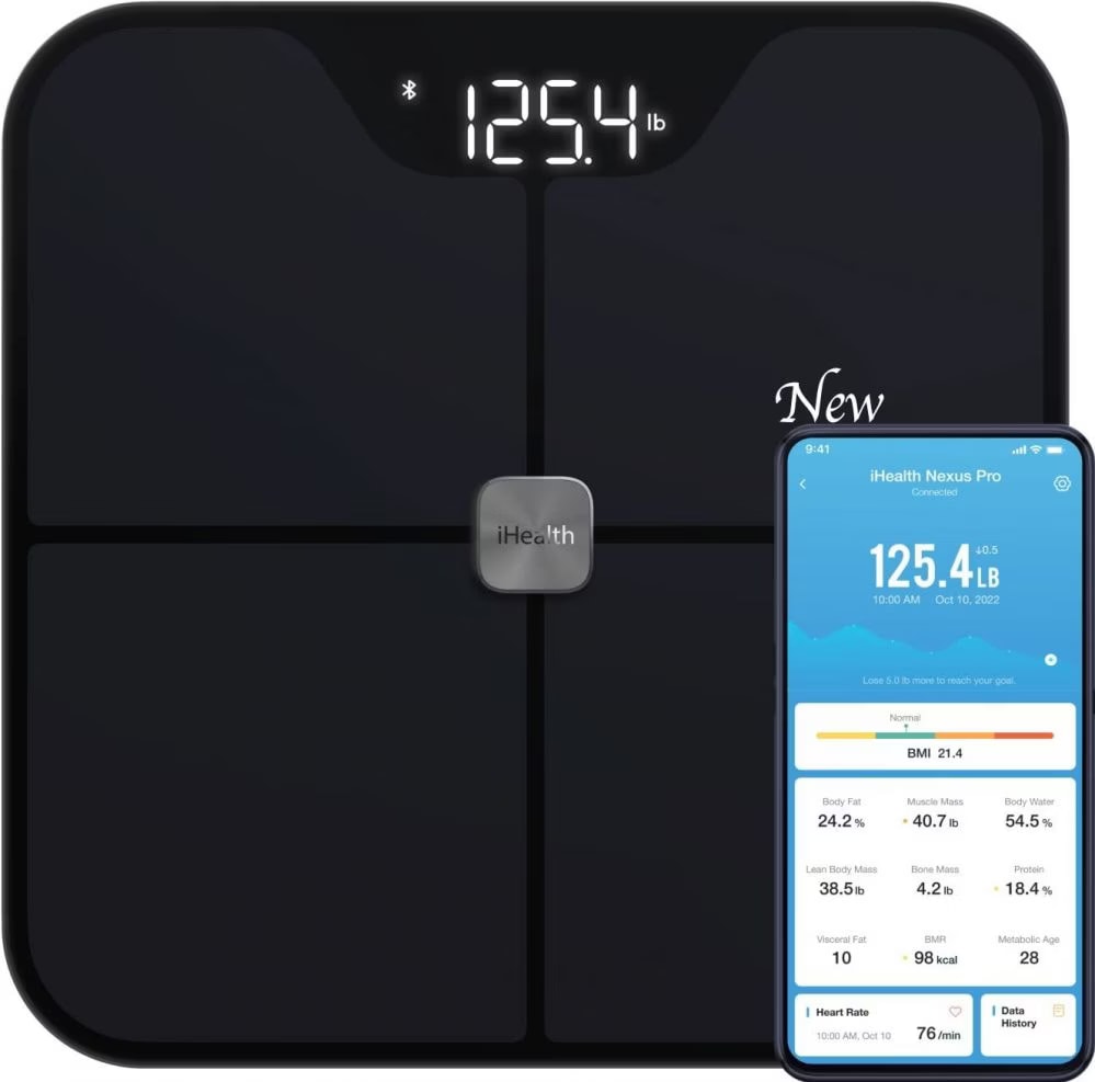 iHealth | Wireless Body Composition Scale | Nexus Pro | Maximum weight ...