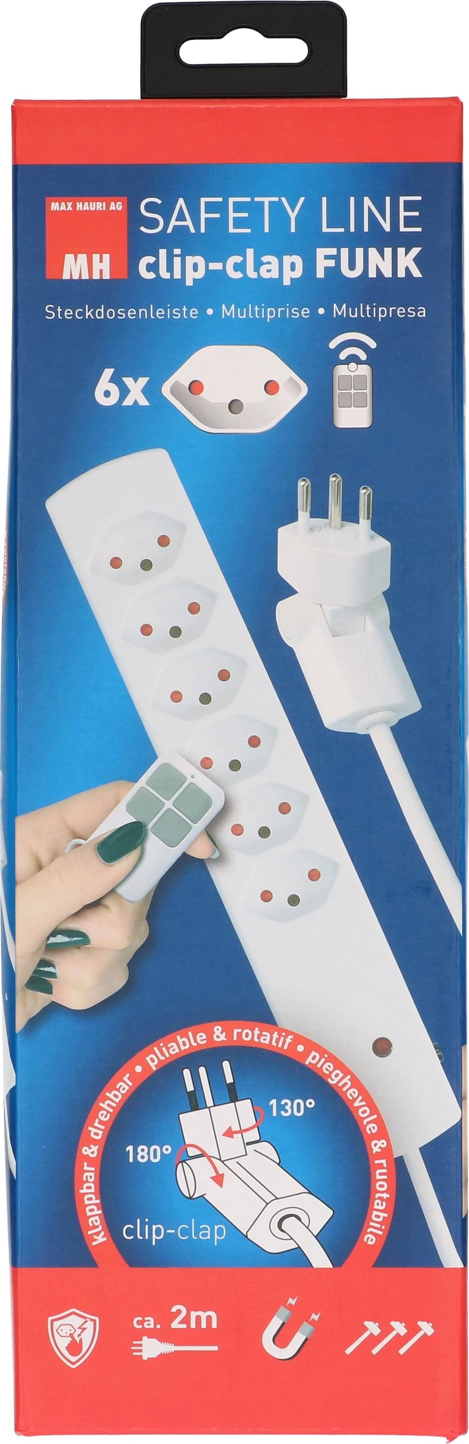 Max Hauri Safety Line mit Fernbedienung (6 x, Typ 13, 2 m) - digitec