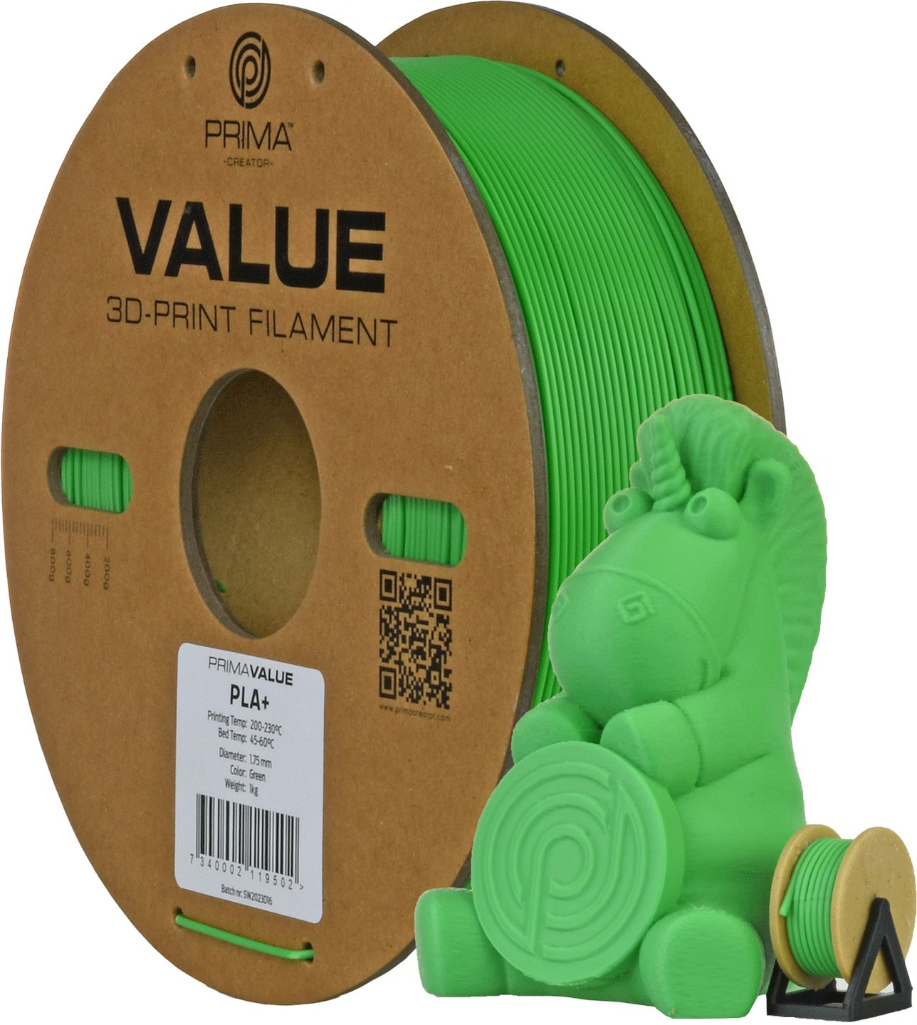 Prima Creator PrimaValue PLA+ (PLA+, 1320 g, Grün) - Digitec