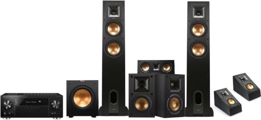 Klipsch Kit complet home cinéma Dolby Atmos avec récepteur Pioneer ...