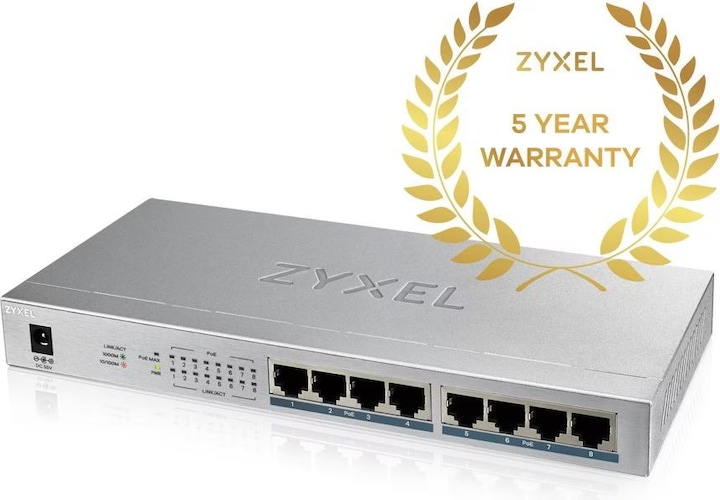 Zyxel GS1008HP (8 Ports) - kaufen bei Digitec