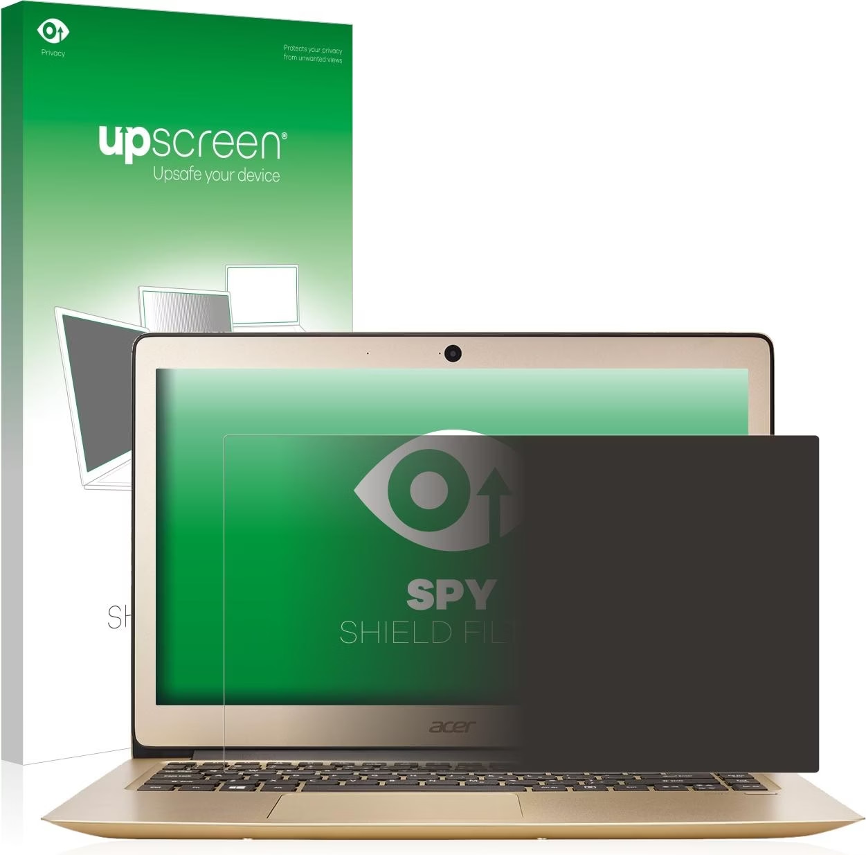 upscreen Blickschutzfilter Anti-Spy Privacy Filter Blaulicht-Schutz (14 ...