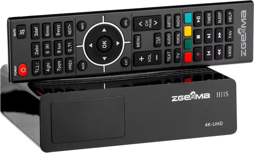 Zgemma Zgemma H11S DVB-S2X 4K UHD H.265 HEVC LINUX KODI UNICABLE Tuner ...