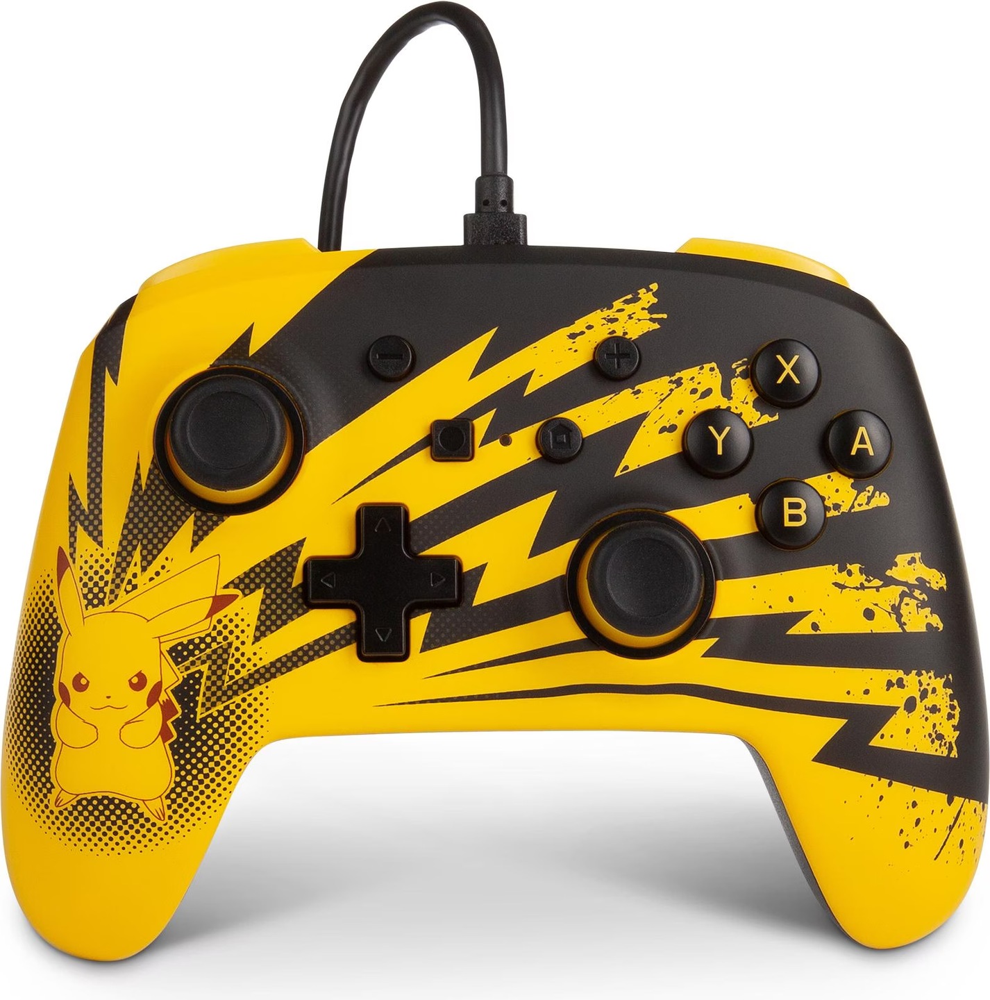 PowerA Enhanced Wired Switch Controller Lightning Pikachu (Switch Lite ...