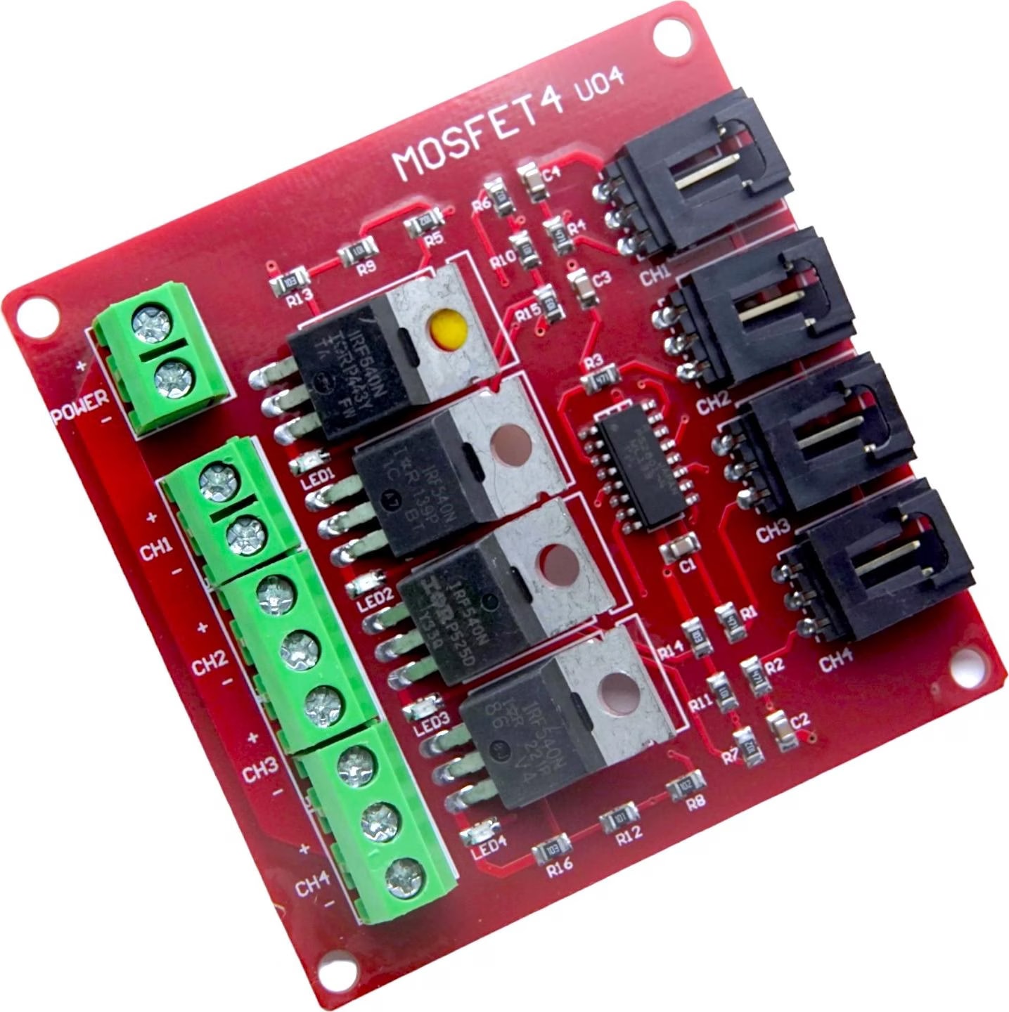 Purecrea IRF540 Module pilote MOSFET 4 canaux - acheter sur digitec