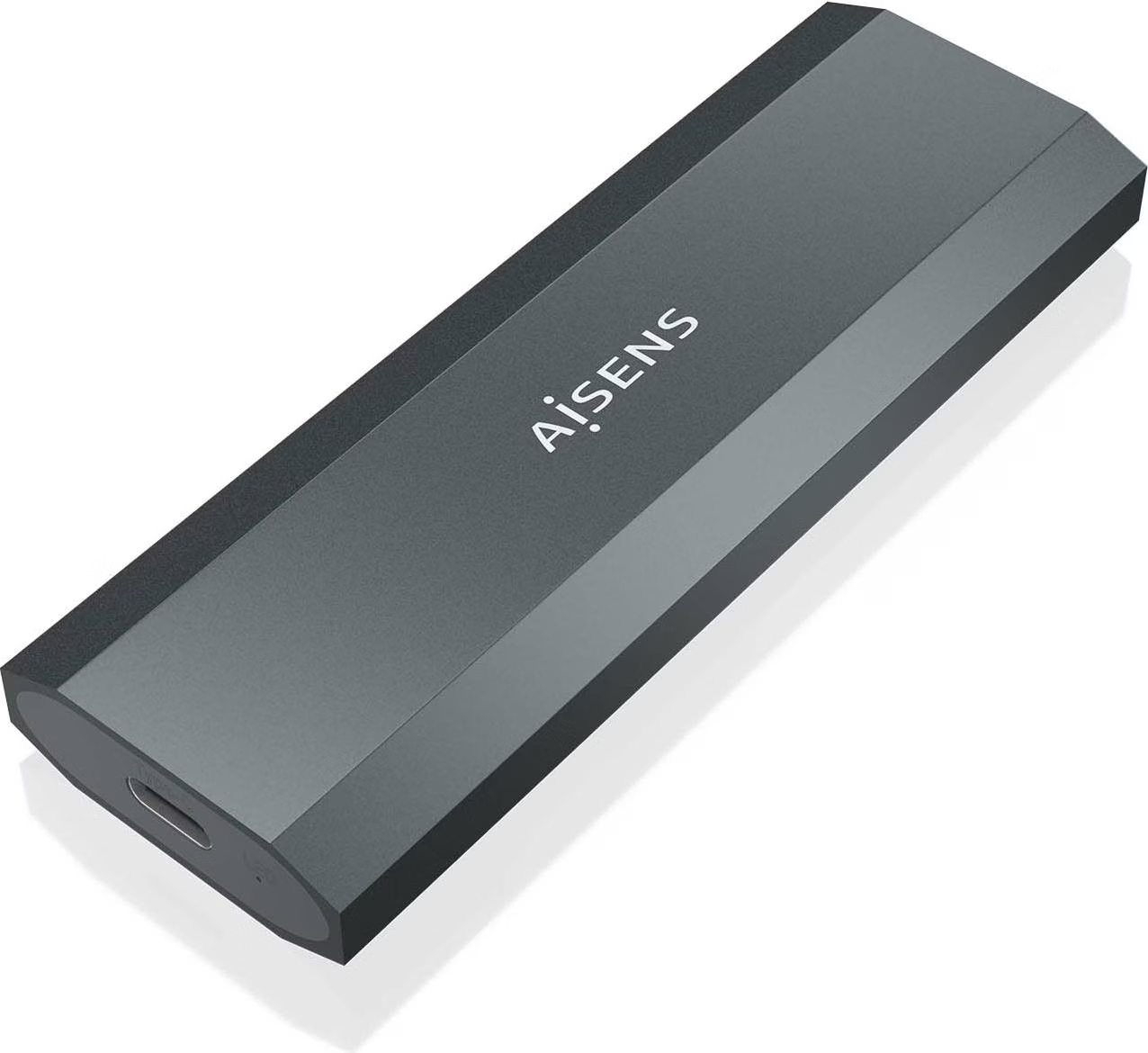 Aisens CAJA EXTERNA M.2 (NGFF) ASM2-029GR NVME A USB3.2 GEN2 GRIS (M.2 ...