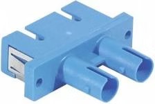 Exertis Connect Fibre optic adapter plug ST socket/ SC socket ...