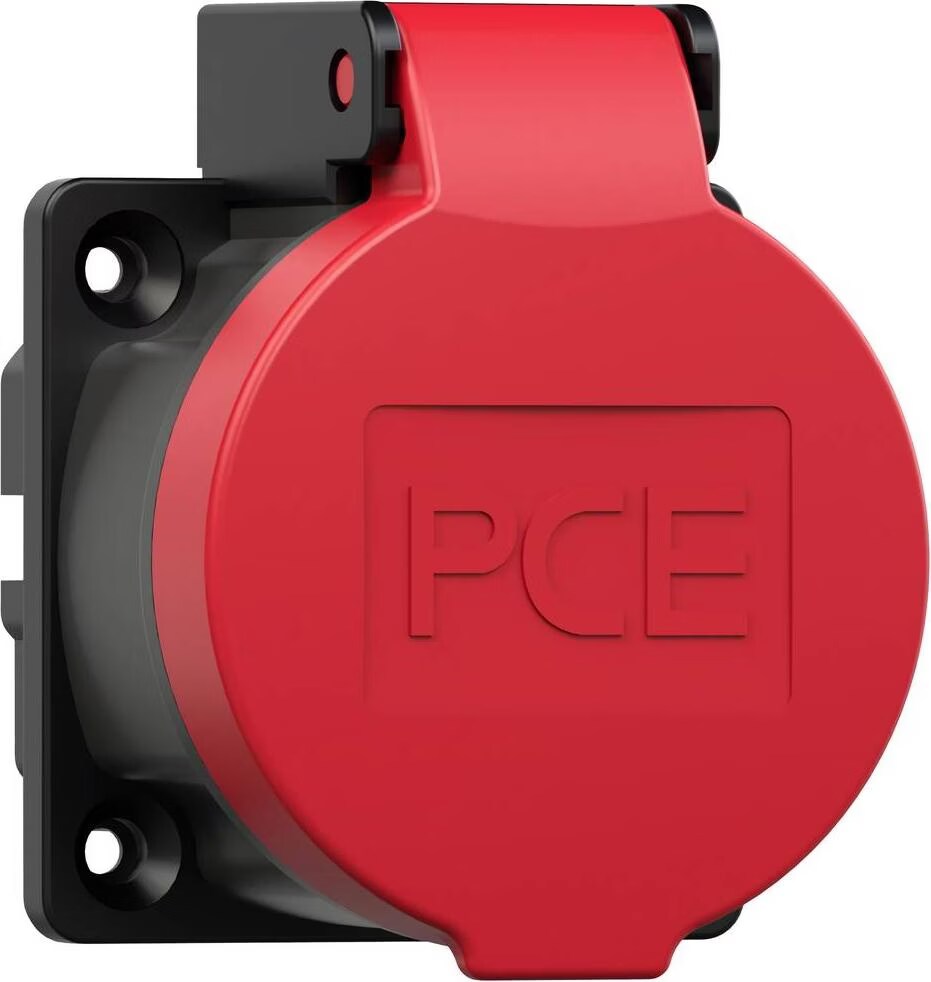 PCE Socket outlet with earthing contact Swiss Standard T25 16A IP55 ...