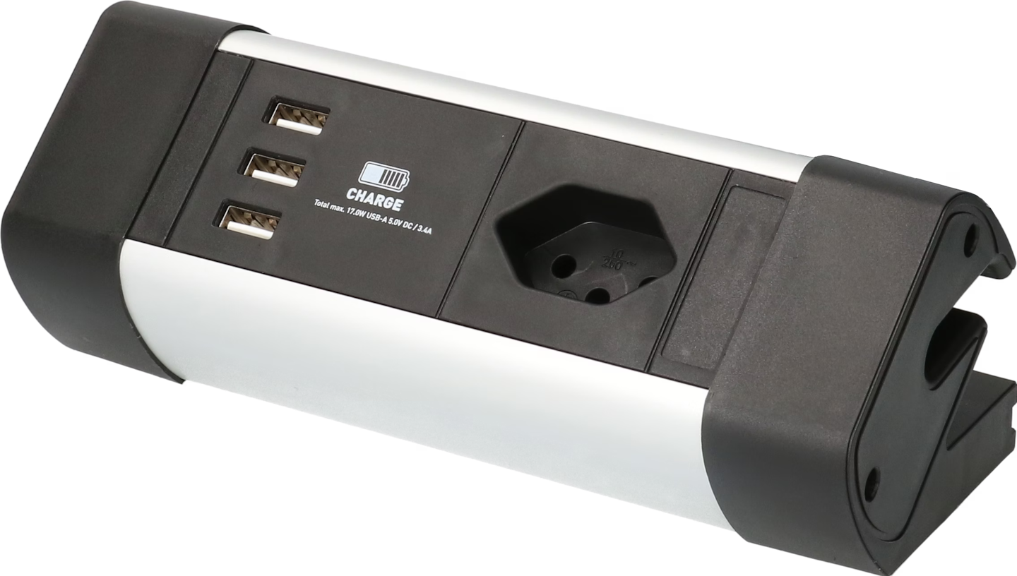 Max Hauri Office Line (1 x, Typ 13, USB-A, 2.50 m) - Digitec