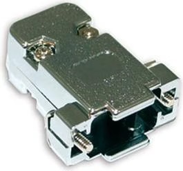 Intronics 25 pole D-sub connector hood metalized - buy at digitec