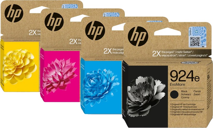 HP Original HP 924e SET - Multipack / Set avec les quatre couleurs (M ...