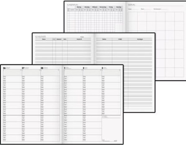 Schedule & lesson planner (2024/2025), 2 pages = 1 week, A4, 224 pages ...