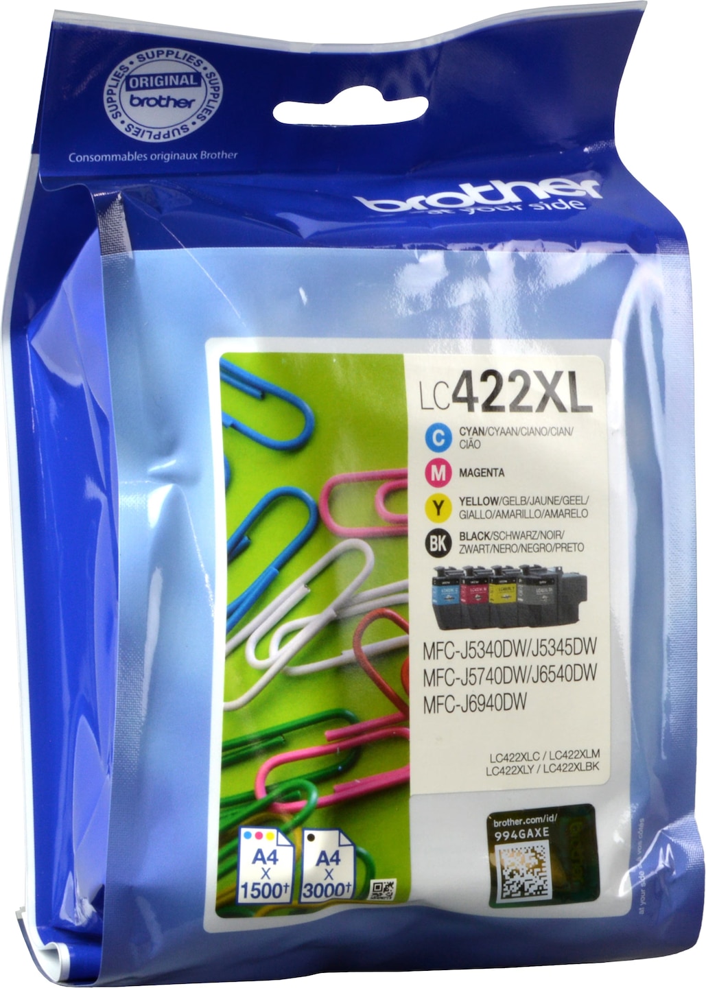 Brother LC422XL HY Value Pack (C, M, Y, BK) - kaufen bei Digitec