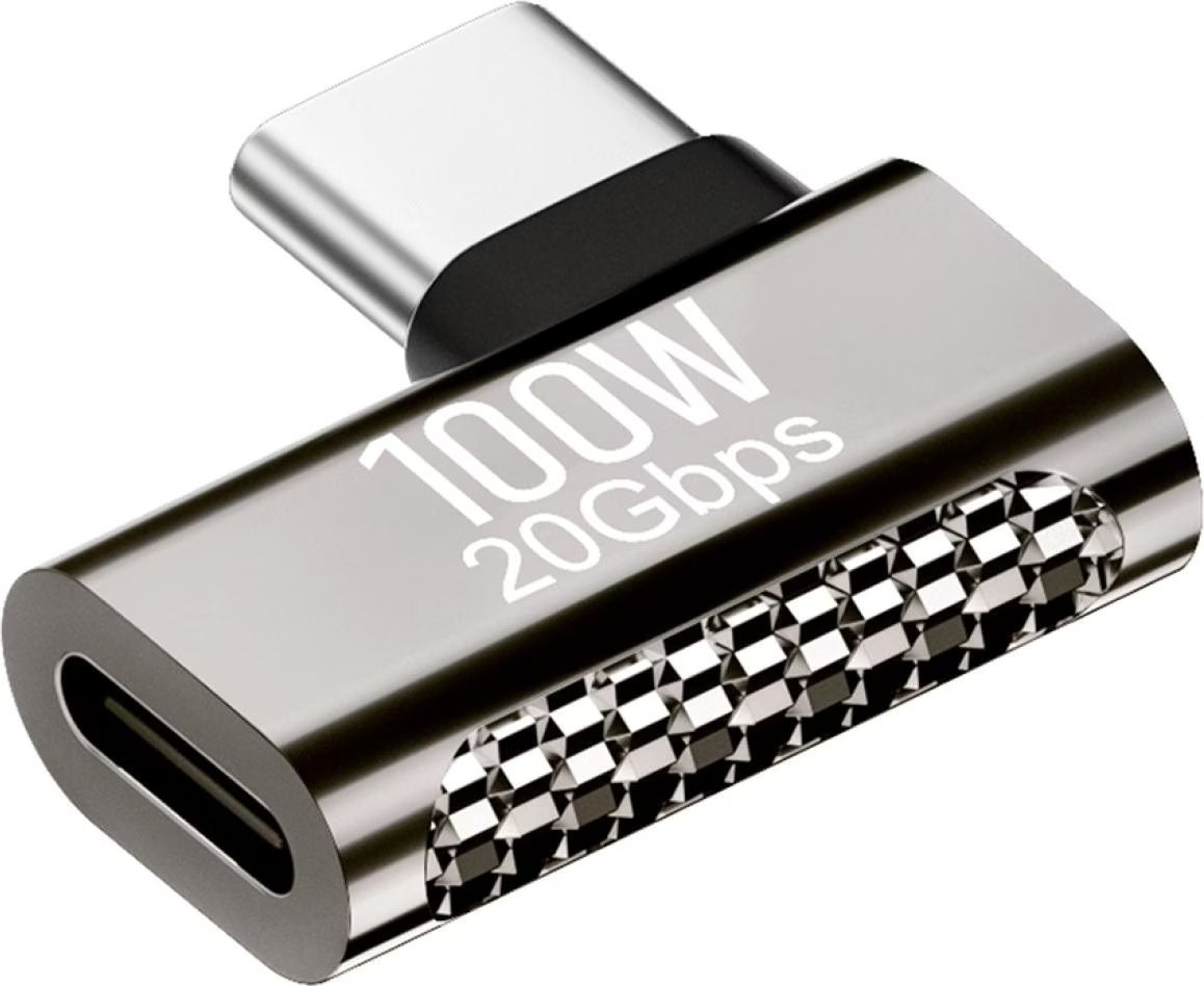 Powerguard Adaptateur Usb C à Angle Droit Usb Type C Usb Type C