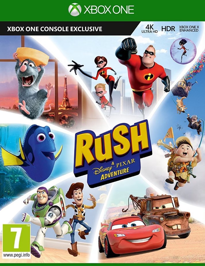 Microsoft Rush: A Disney Pixar Adventure Standard Xbox One (Xbox One X ...