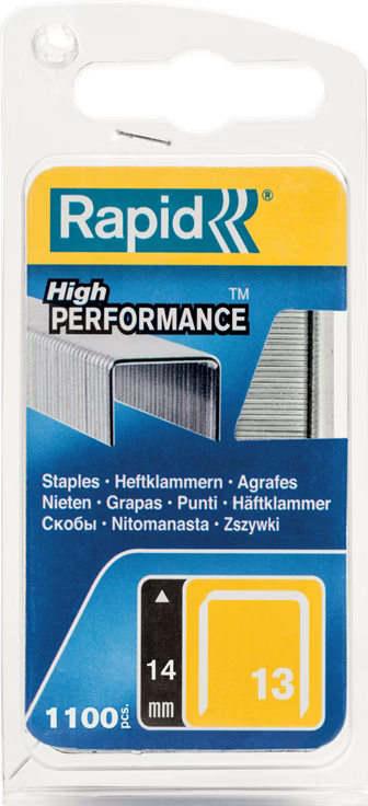 Rapid BLISTER Agrafes galvanisées type 1314 mm (1.10 x) - Digitec