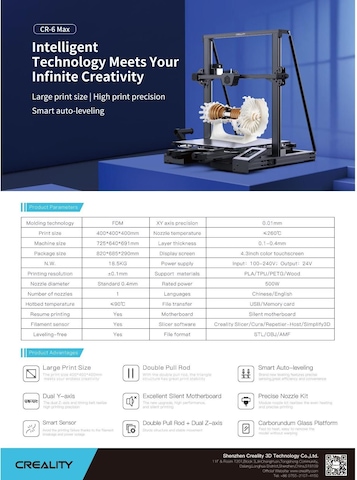 Creality CR-6 Max - kaufen bei digitec