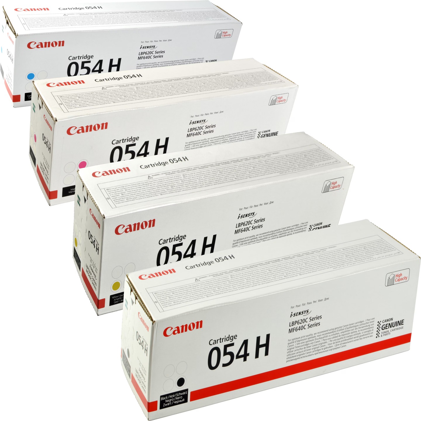 Canon 4 Toner 054H Multipack K C M Y 4-farbig (M, C, Y, BK) - Digitec