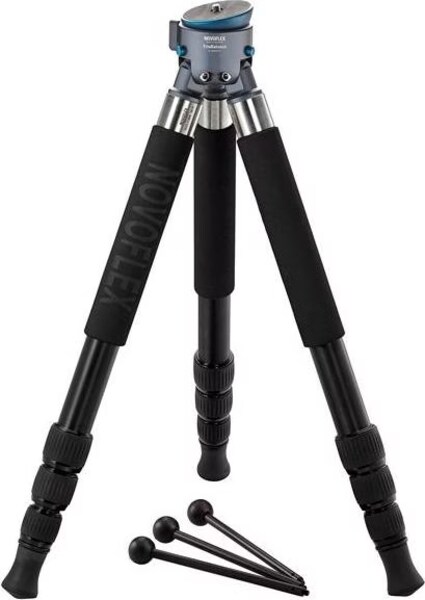 Novoflex 3-Bein Stativ mit 4-segmentigen Aluminiumsbeinen (Metall) - digitec