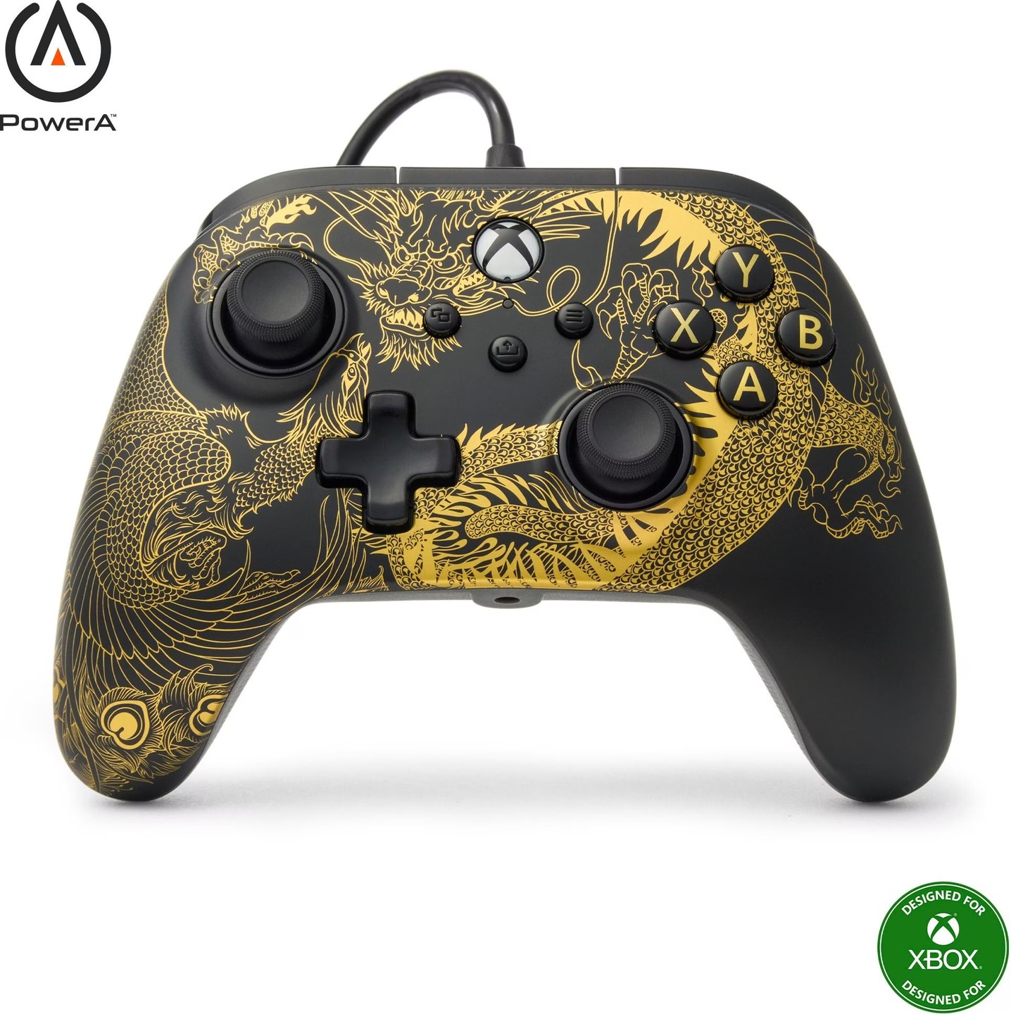 PowerA XB Controller Advantage wired Dragon & Phoenix (Xbox Series X ...