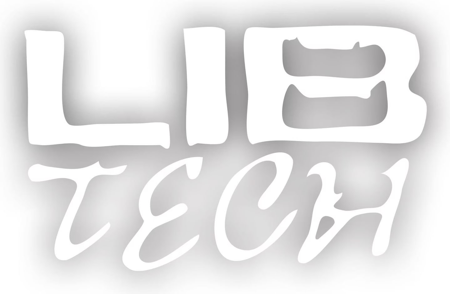 Lib Tech Stacked Logo Diecut Sticker 2025 - kaufen bei Digitec